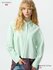 Рубашка Uniqlo Oxford Boxy, размер M, салатовый