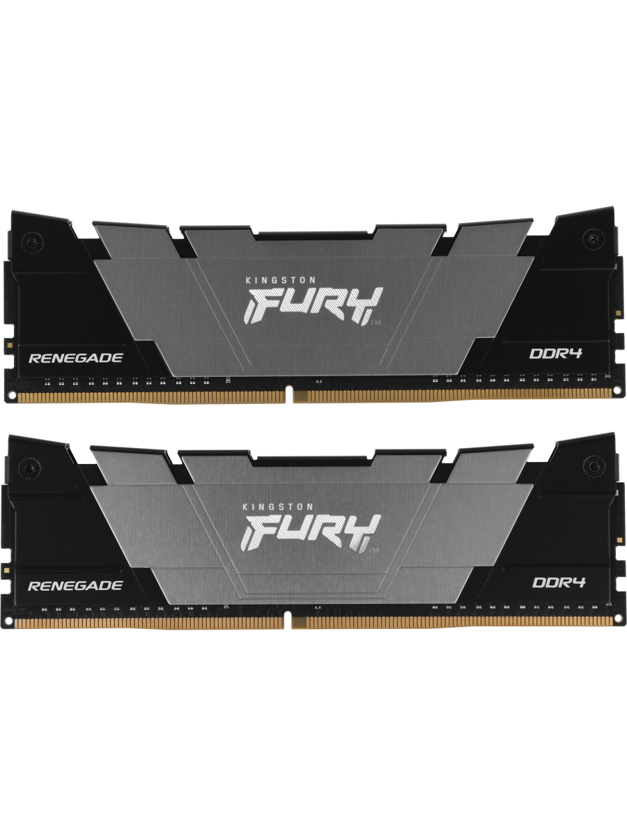 Память DDR4 2x8GB 5333MHz Kingston KF453C20RB2K2/16 Fury Renegade Black RTL Gaming PC4-42666 CL20 DIMM 288-pin 1.6В single rank с радиатором RTL