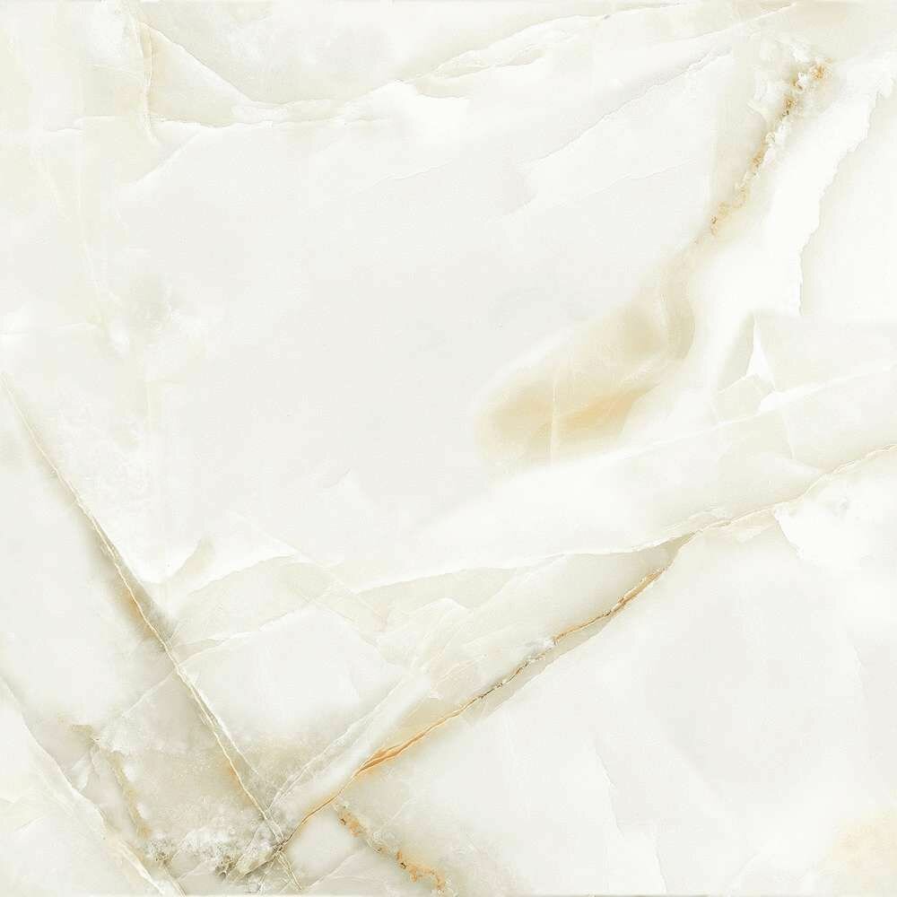 Керамогранит Eurotile Rus Onyx Beige полированный 60х60 см для пола и стен 5 шт