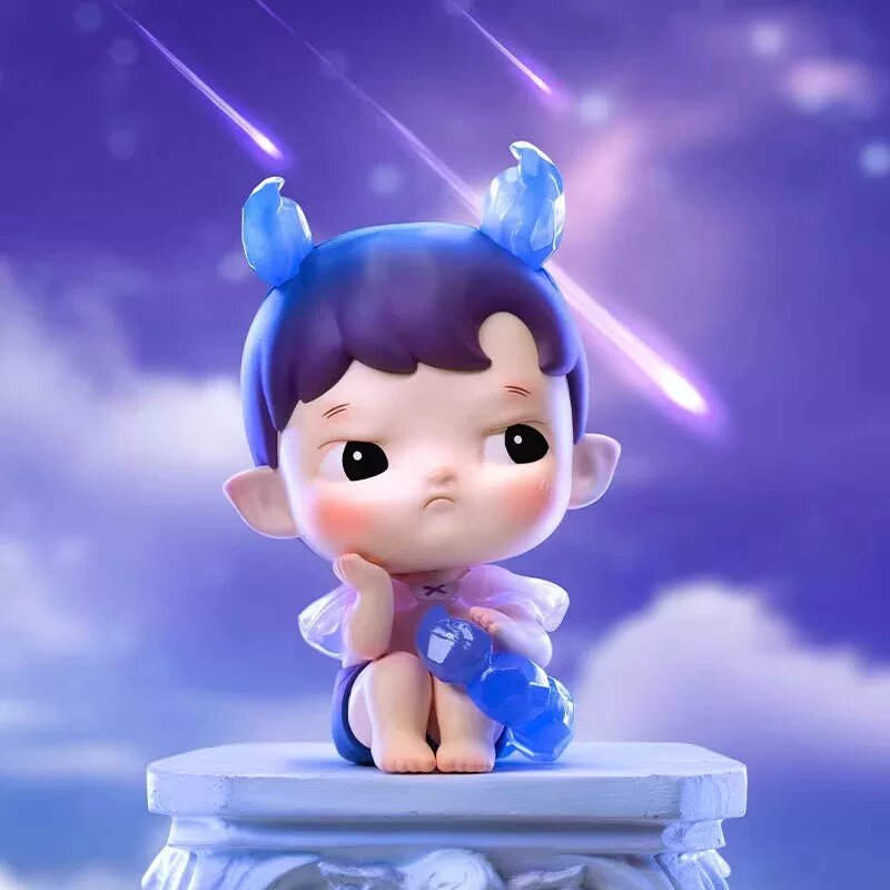 POPMART HACIPUPU Constellation Series слепая коробка фигурка милая пара игрушка орнамент подарок Скорпион_Официальный