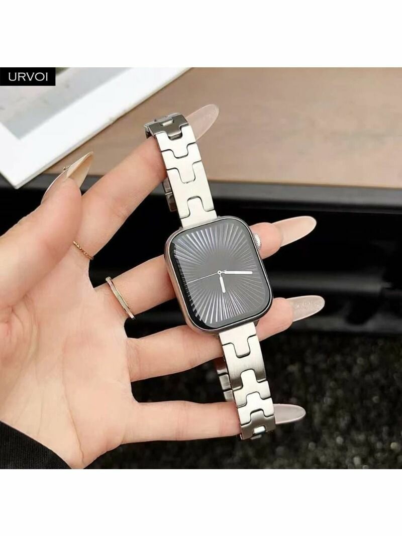 Браслет из нержавеющей стали для Apple Watch S11/SE/Ultra, бабочка, подходит для 44/45/46/49 мм