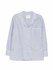 Рубашка Rivieras Striped-pattern shirt, размер 44, синий