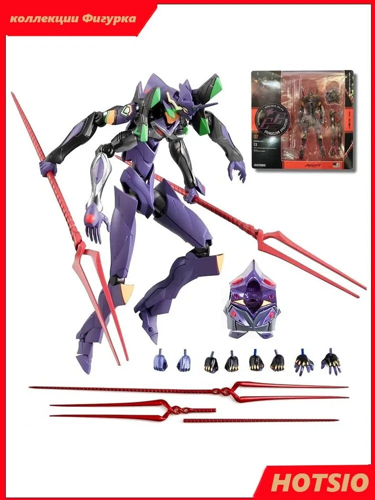 Фигурка Евангелион Ева 01 / Evangelion EVA 01 MAF080 (19см)