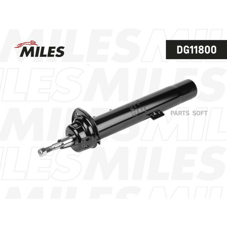 MILES DG11800 Амортизатор BMW 1 E81/E87 04- пер левый газ. ()