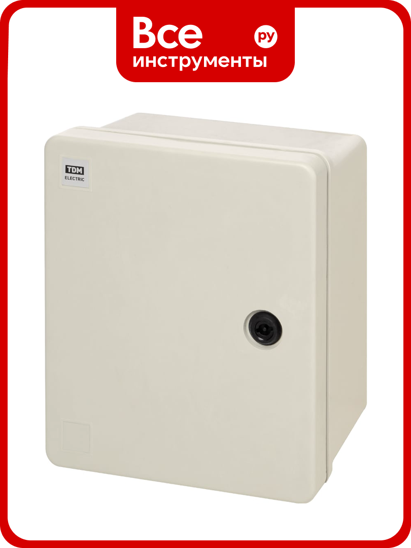 Щит антивандальный TDM ELECTRIC ЩПМП-0-2, GRP, IP55, IK08, от -50 до +70 С, навесной,