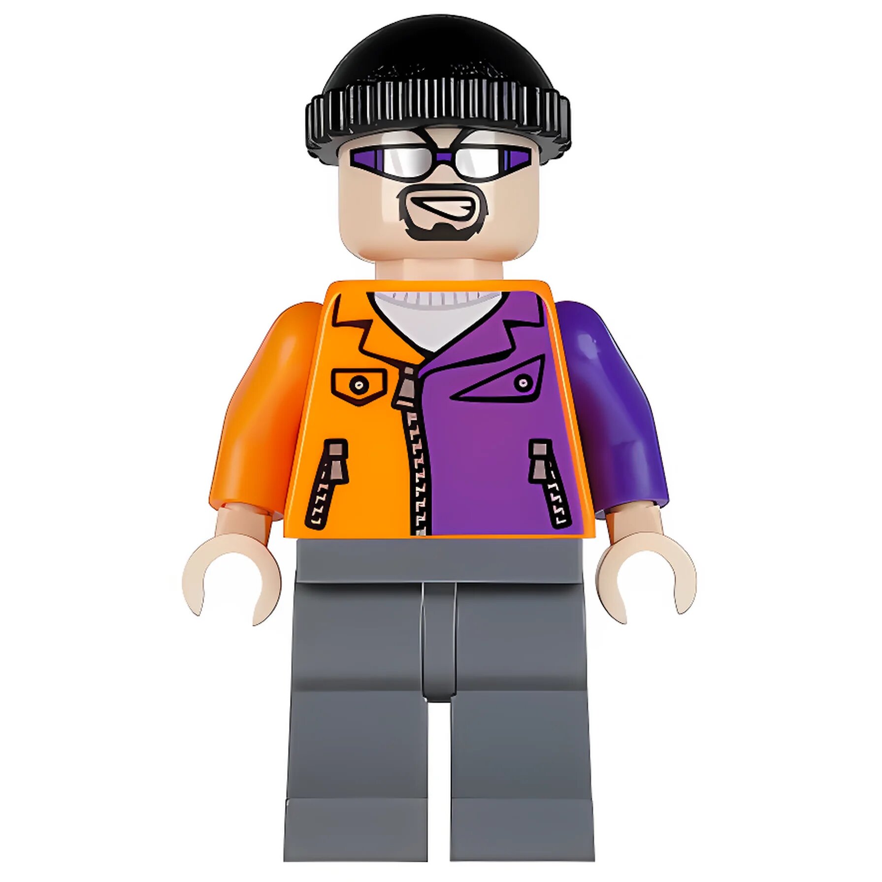Минифигурка Lego Super Heroes Two-Face's Henchman, Orange and Purple - Sunglasses sh0022 U