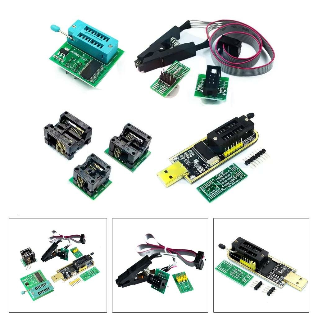 Тестовый зажим SOIC8/SOP8 для программаторов EEPROM — фото 1