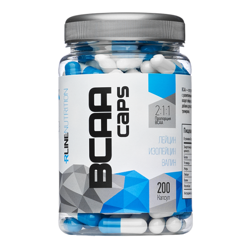 Аминокислоты BCAA RLINE 200 caps,