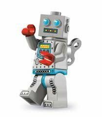 Минифигурка LEGO 8827 Collectible Minifigures - Clockwork Robot (col06-7)