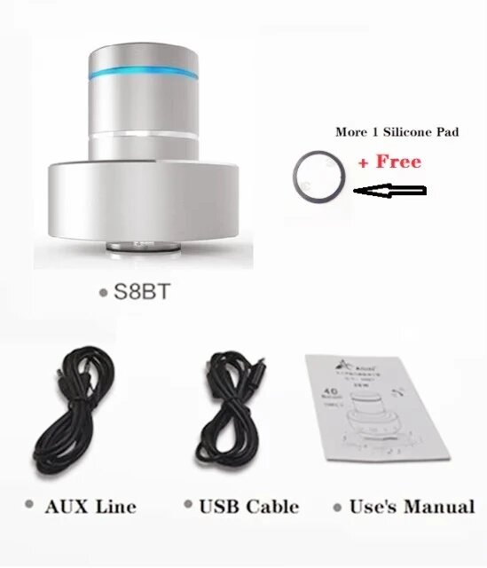 Adin Bluetooth динамик S8BT, 26 Вт, NoLogo-SR