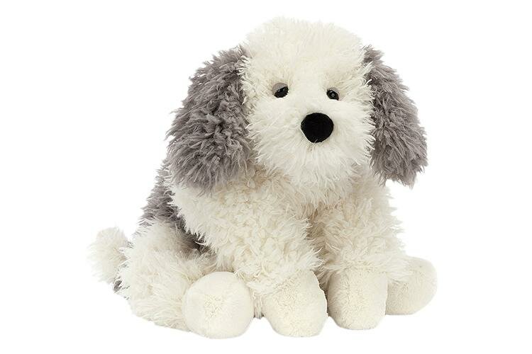Мягкая игрушка унисекс JELLYCAT Floofie Sheepdog, Floppy