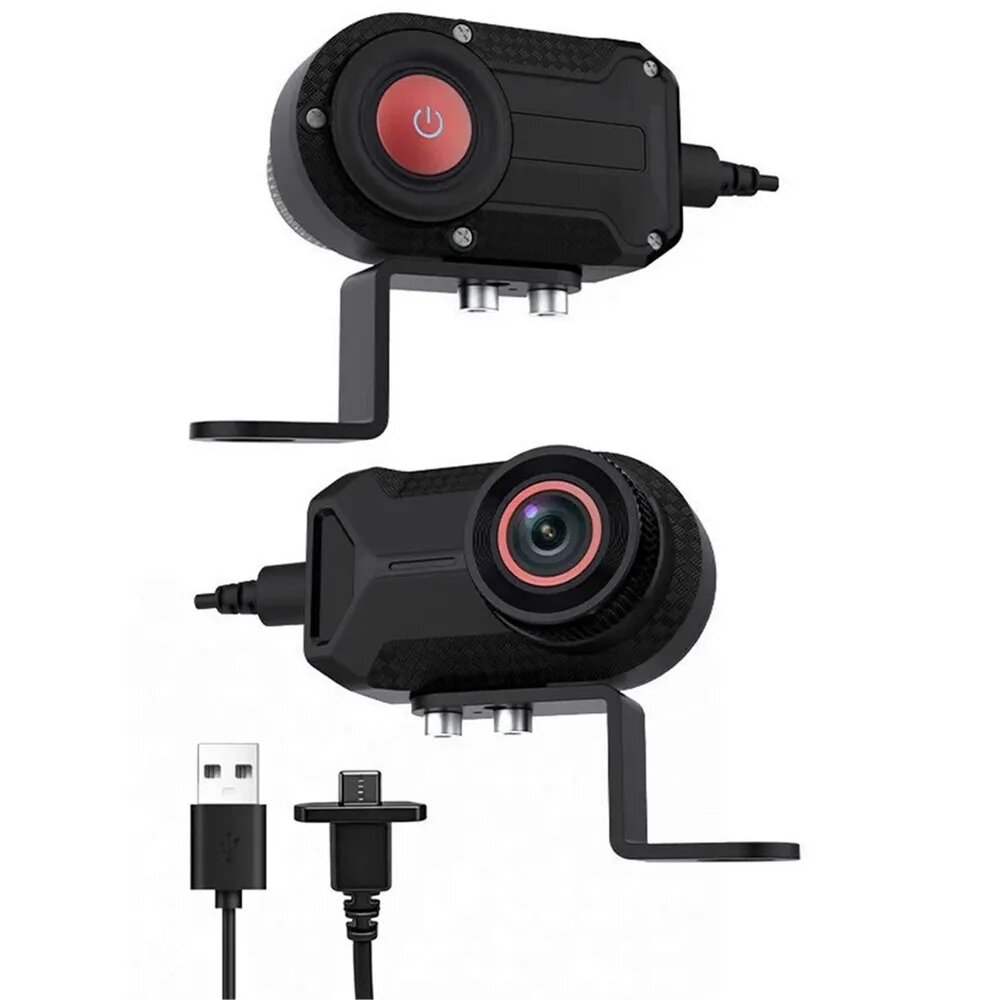 Видеорегистратор Для Мотоцикла 2K HD WiFi С Защитой От Воды IP66