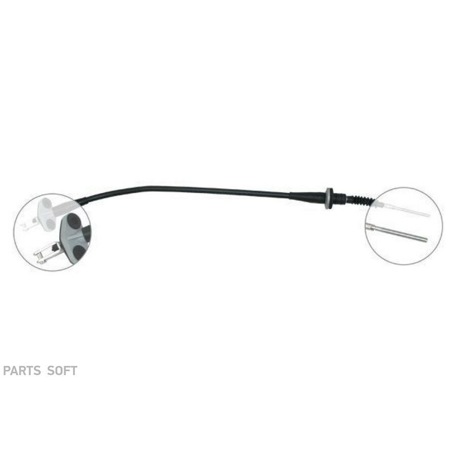 K27300 ABS трос сцепления (ABS/K27300) от официального дистрибьютора, ABS, артикул K27300