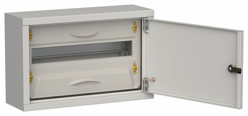 Корпус ЩРн-18 (1х18) TITAN 5 268х420х140 IP31 метал. сер. IEK TI5-50-N-018-31-7035