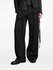 Брюки Ann Demeulemeester Anneke stripe-pattern trousers, размер 42, black/black