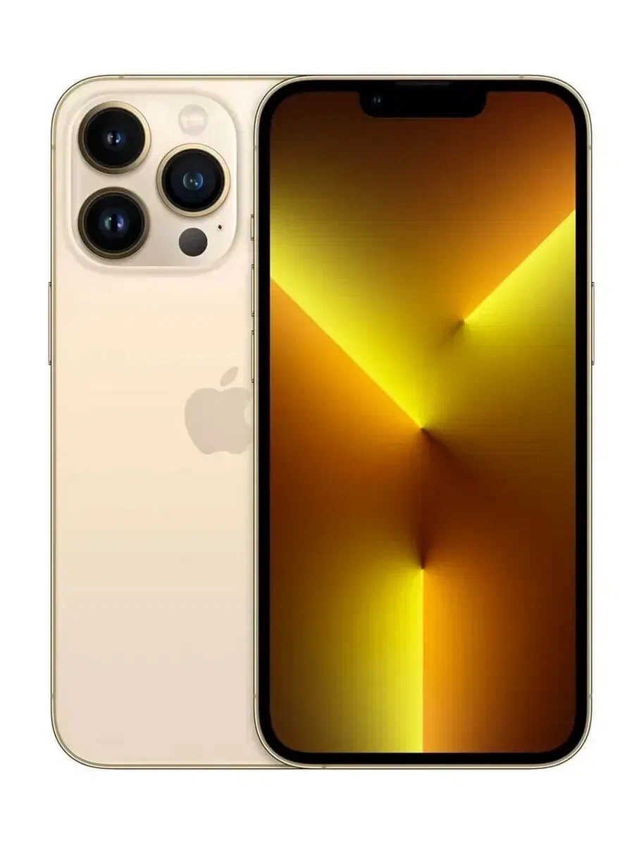 Смартфон Apple iPhone 13 Pro, 6ГБ+256ГБ, золото, nano SIM+eSIM