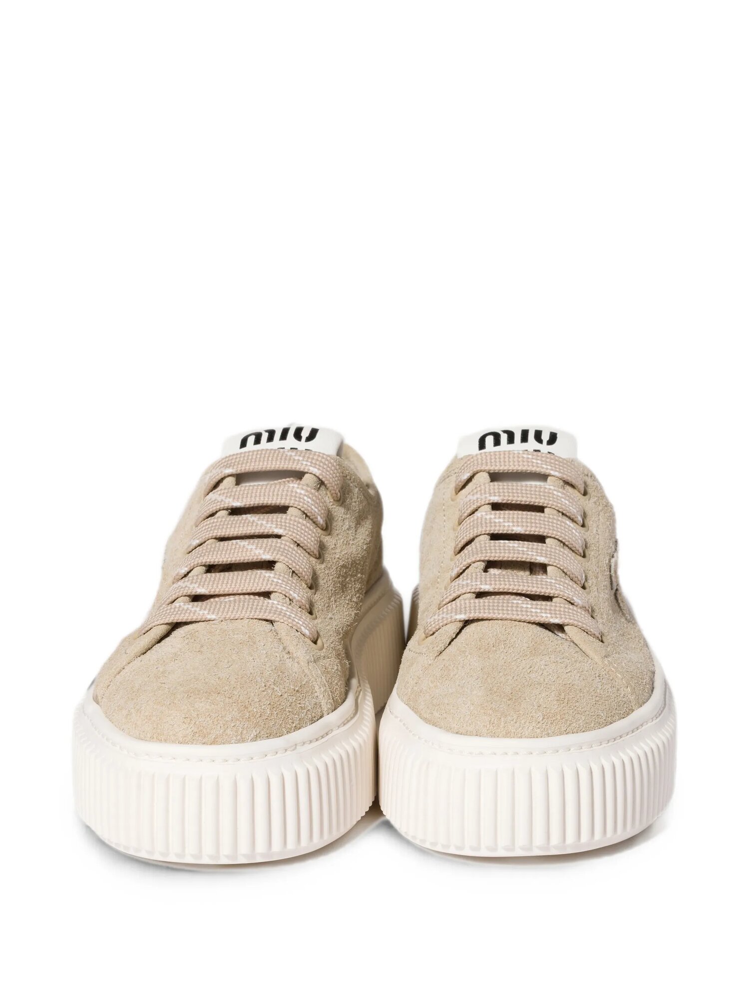 Кроссовки Miu Miu Suede sneakers, размер 37,5 — фото 1