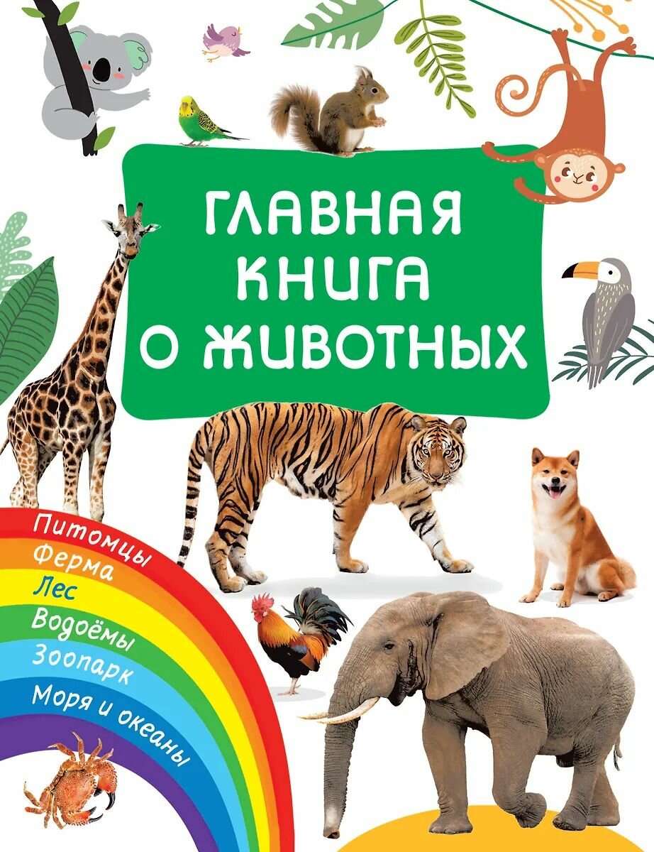 Энциклопедия детская АСТ Главная о животных Дмитриева В. Г, 2022 г
