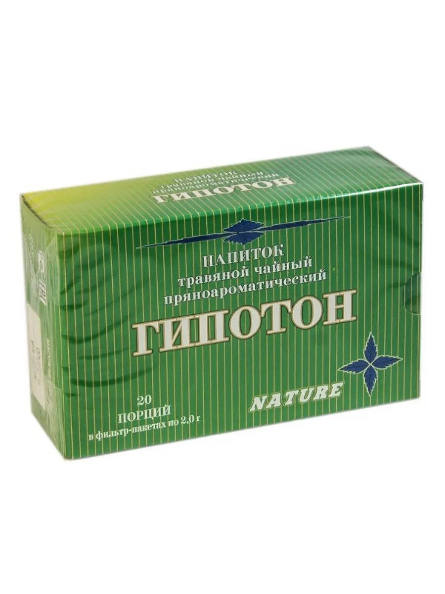 Фиточай Плескачев "Гипотон", для снижения холестерина, 20 пакетиков