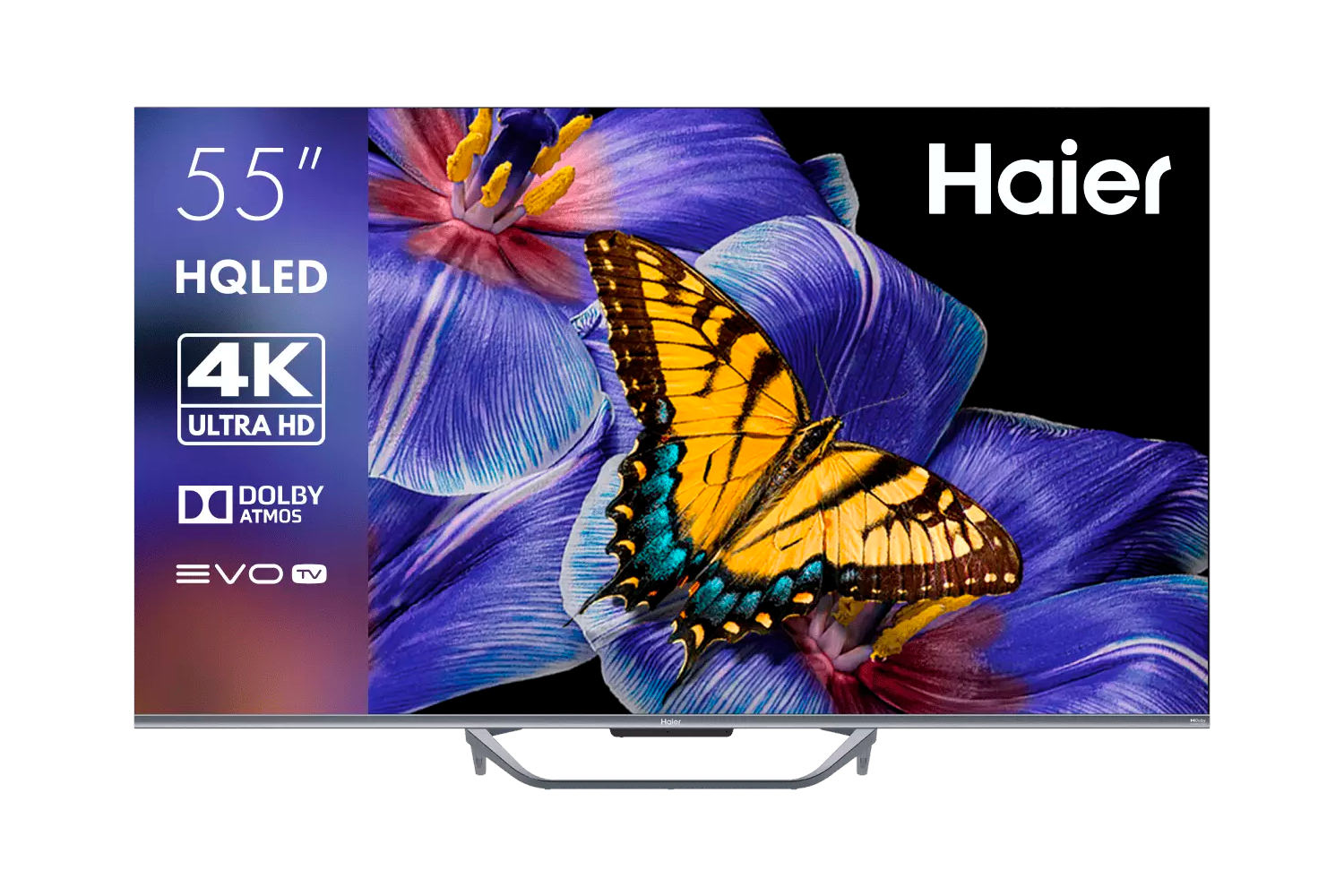 Телевизор Haier 55 SMART TV S4, 4K, HDR, Android TV, Bluetooth