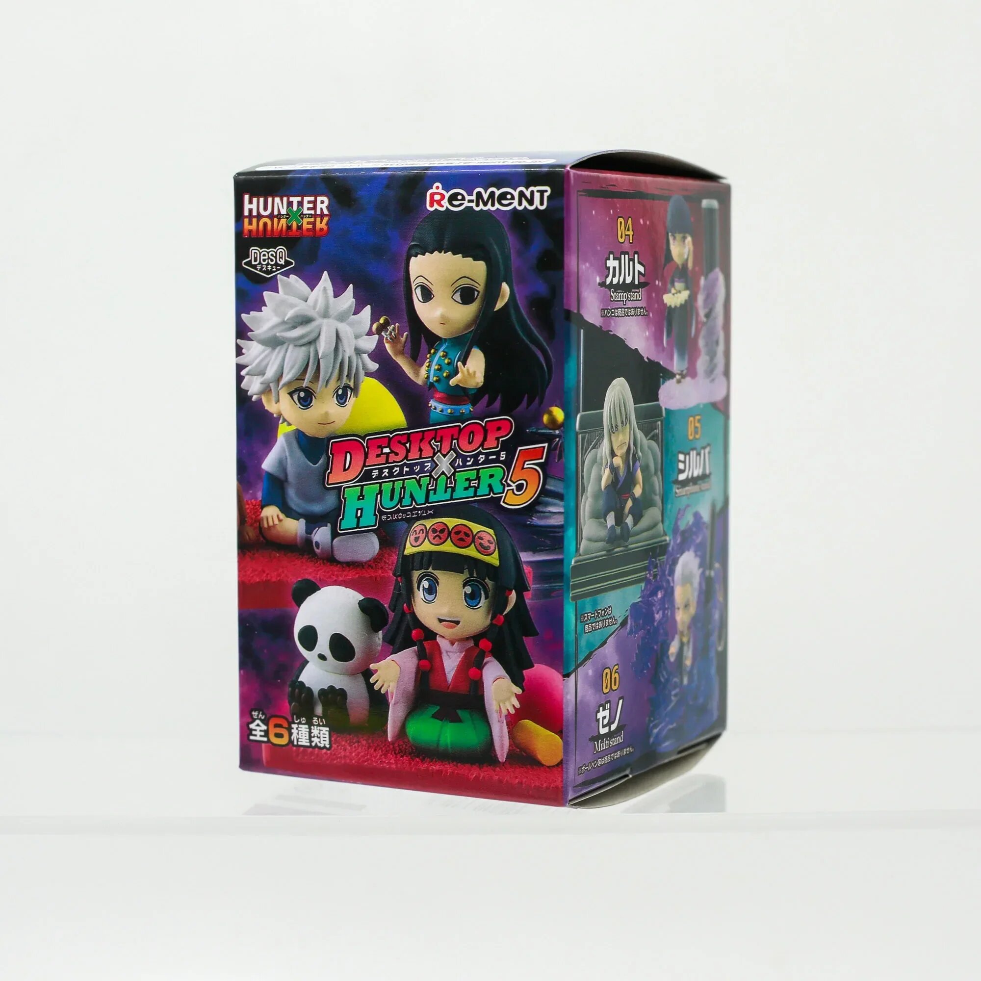 Фигурки RE-MENT Hunter X Hunter: Килуа, Гон, Курапика, Леорио, Иллуми, Хисока Random 1Pcs