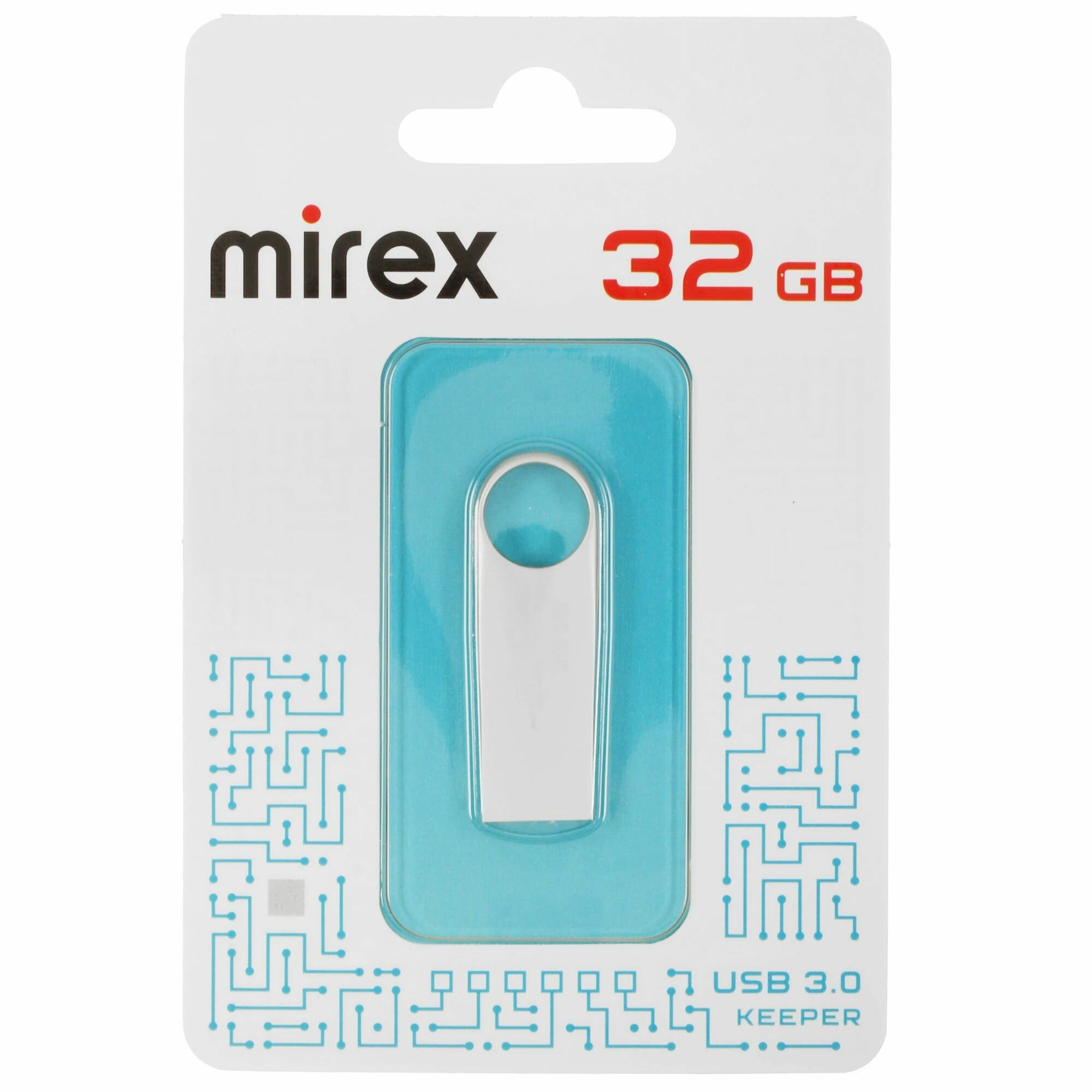 Память USB Flash 32 ГБ MIREX Keeper (13600-IT3KEP32) - USB3.2, USB Type-A