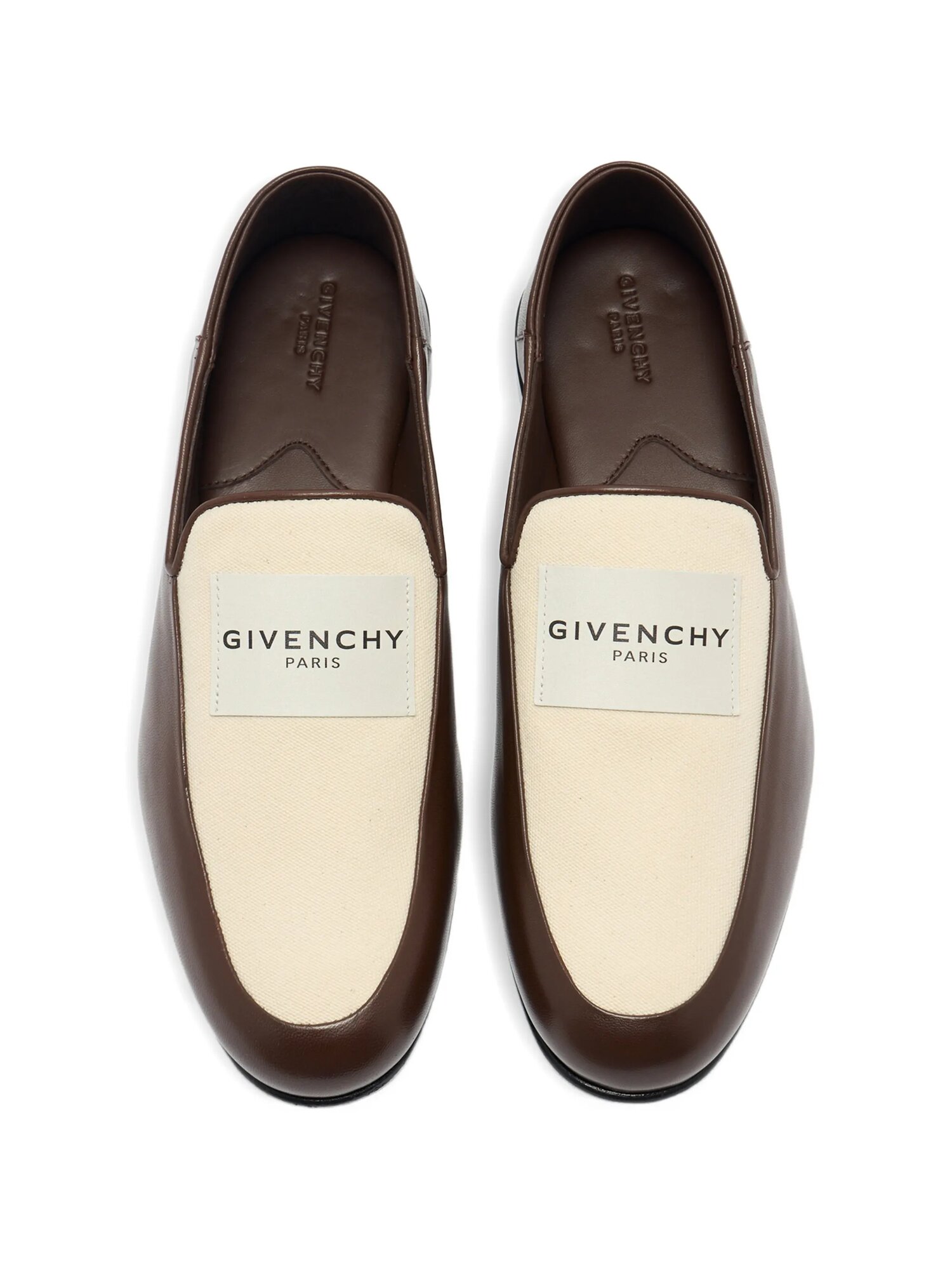 Лоферы GIVENCHY Logo-patch loafers, размер 42 — фото 1