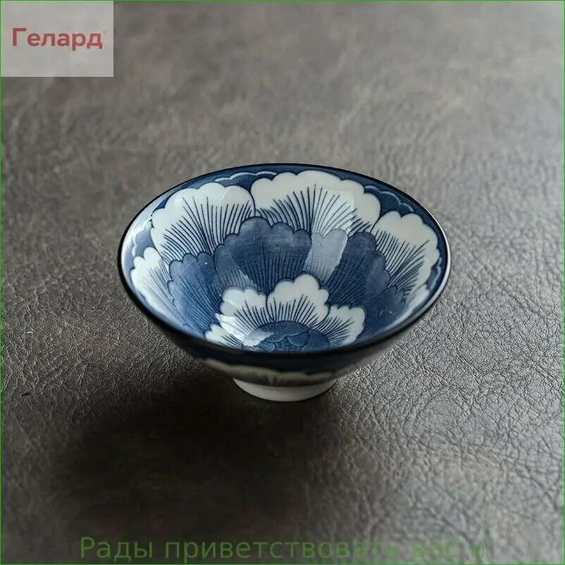 Пиала голубой, 6 шт