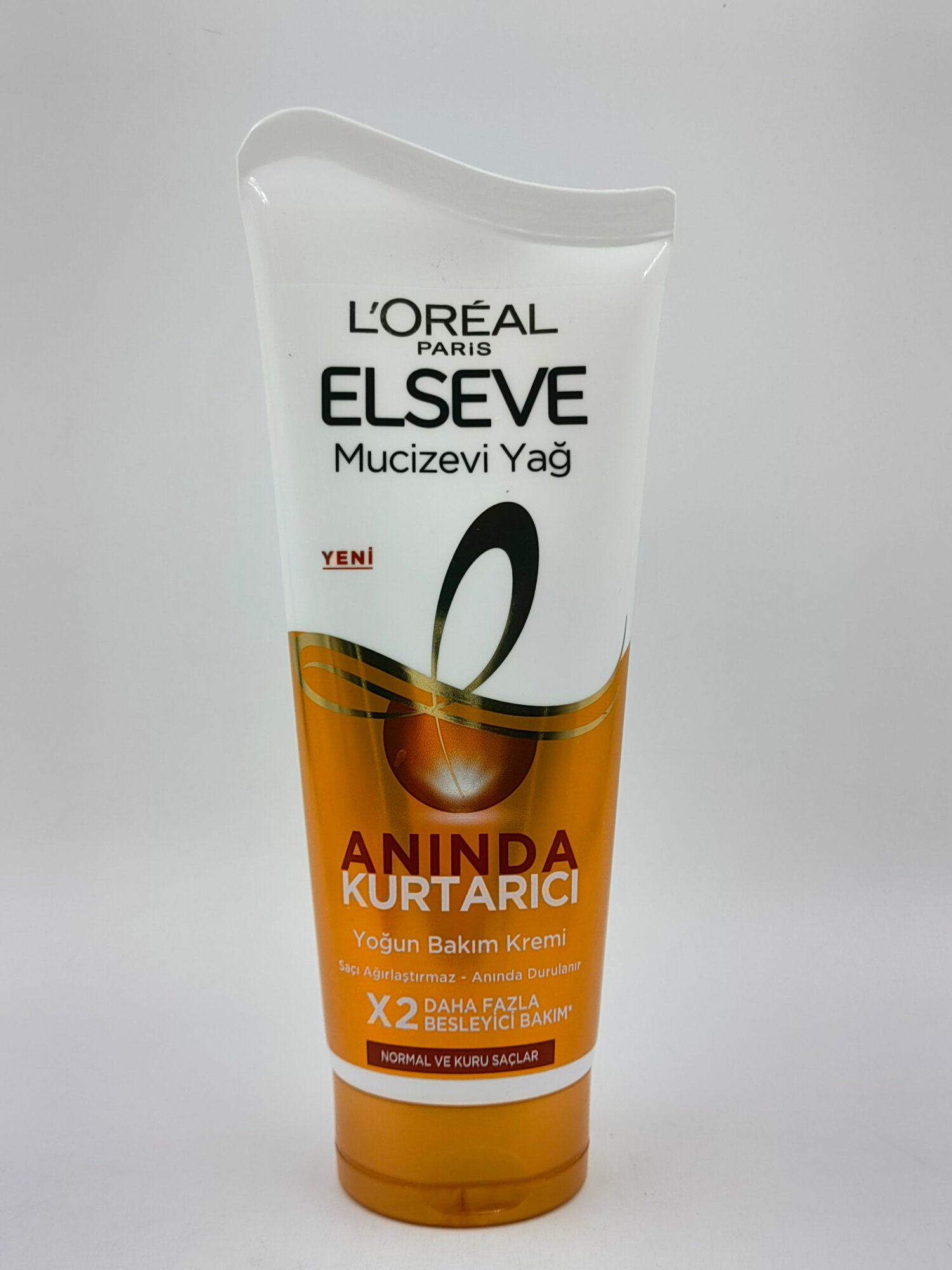 Кондиционер-крем для волос Elseve Miracle Oil с маслом жожоба и аргинином, 180 мл (Франция)