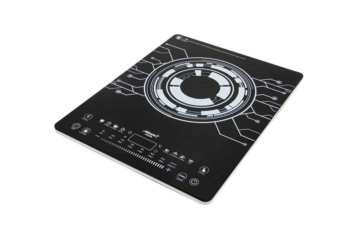 Индукционная электроплита Atlanta ATH-1760 black