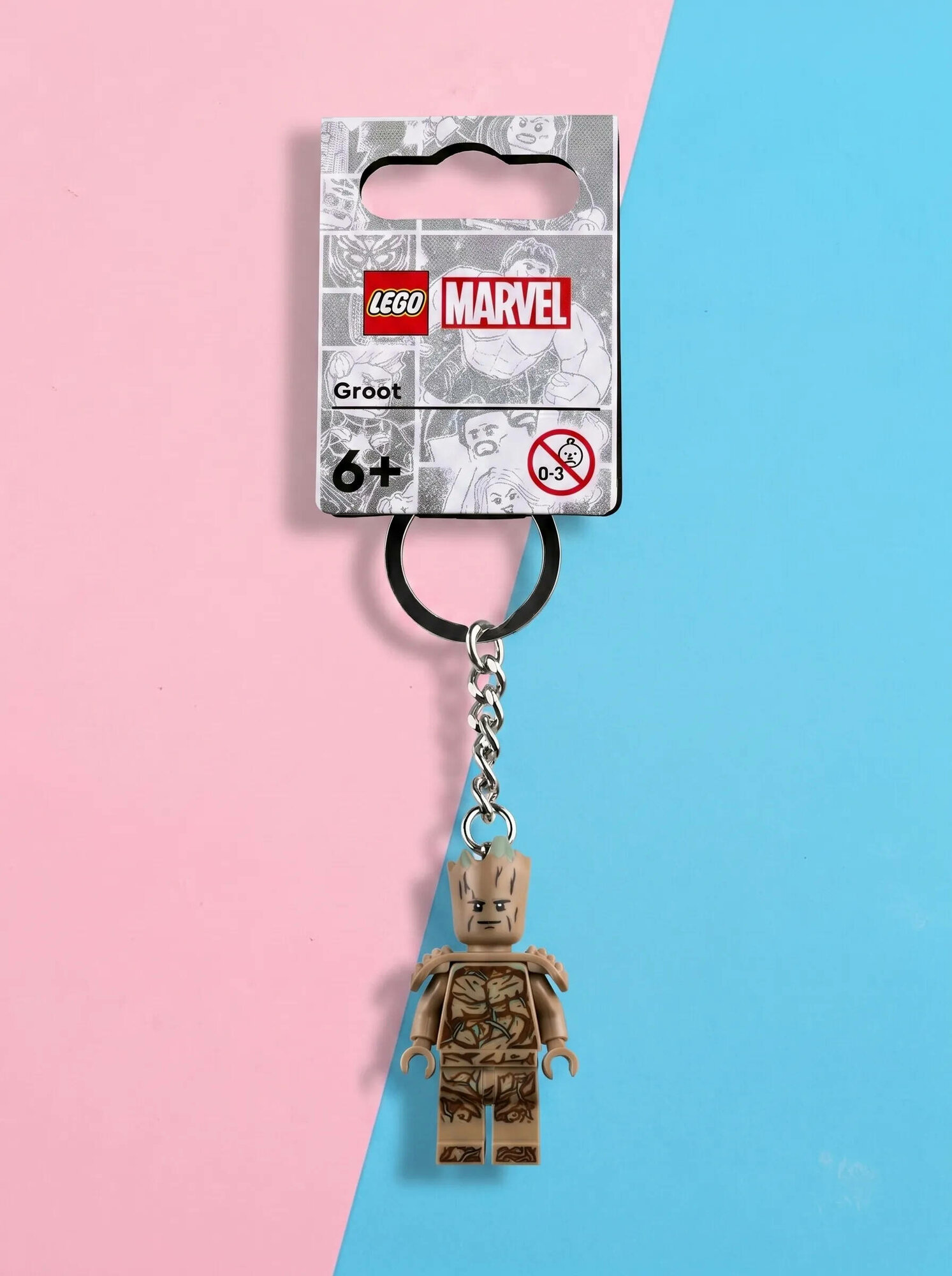 Брелок LEGO Marvel 854291 Грут, 5 деталей, от 8 лет, 2024 год
