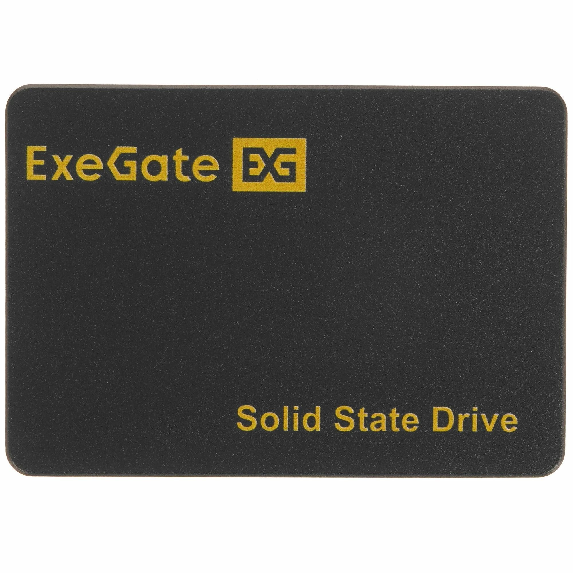 960 ГБ SSD 2.5" накопитель ExeGate Next A400TS960 (EX276690RUS) - SATA, чтение - 560 Мбайт/с, запись - 530 Мбайт/с