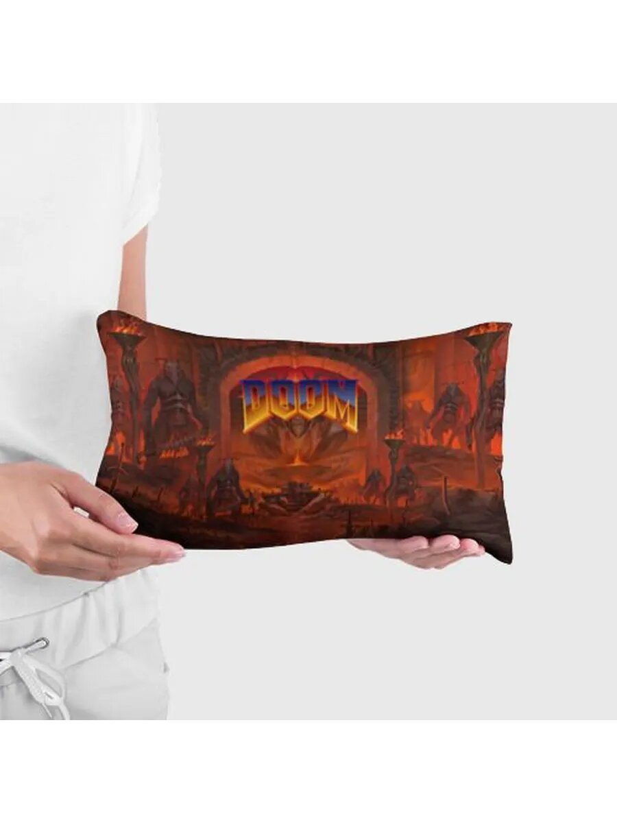 Red hell Doom Подушка — фото 1