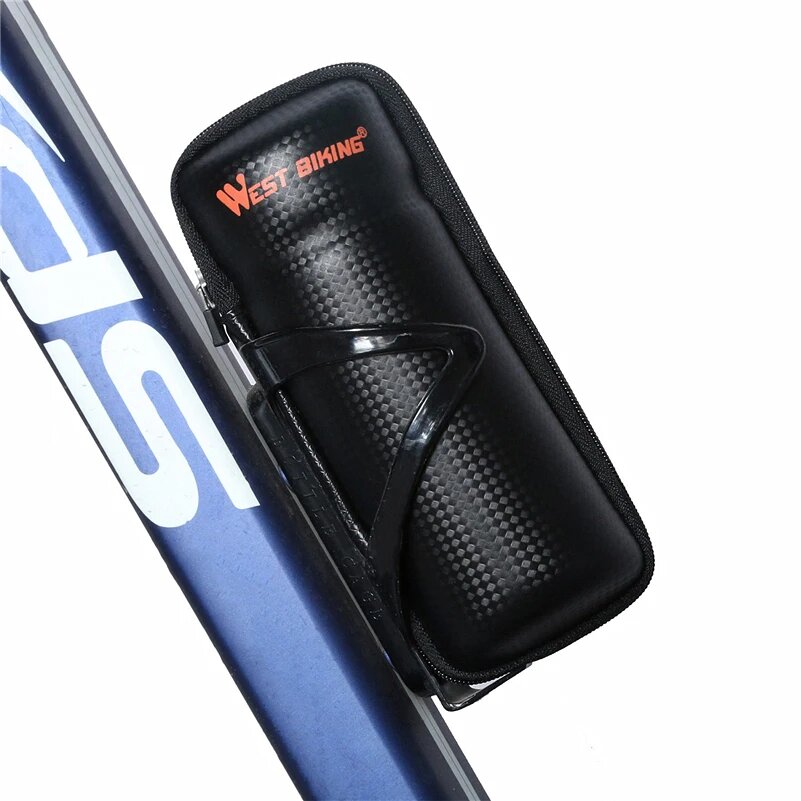 WEST BIKING Держатель для бутылки велосипедный Glossy Black