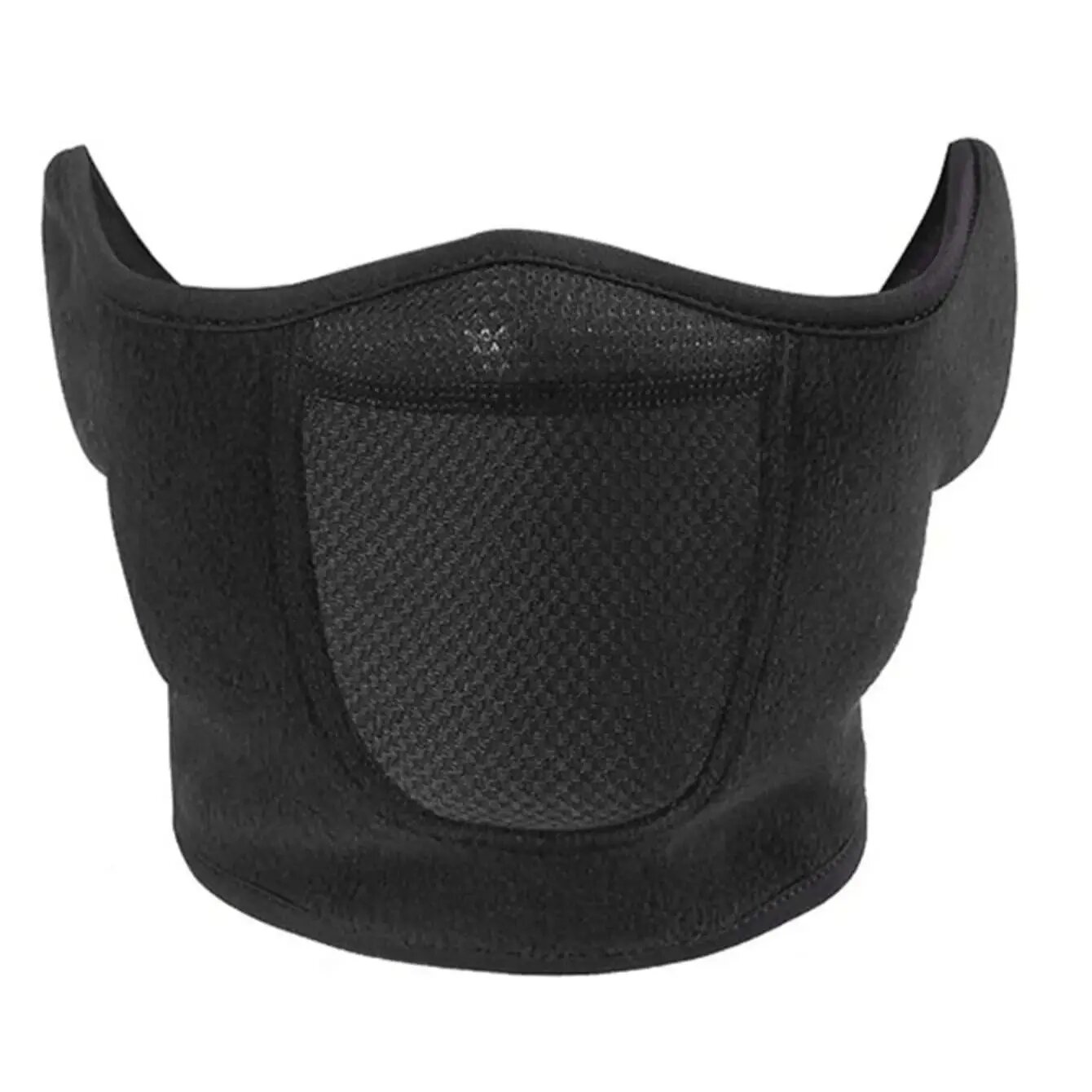 Фleece маска для лица для зимнего спорта Черный, black