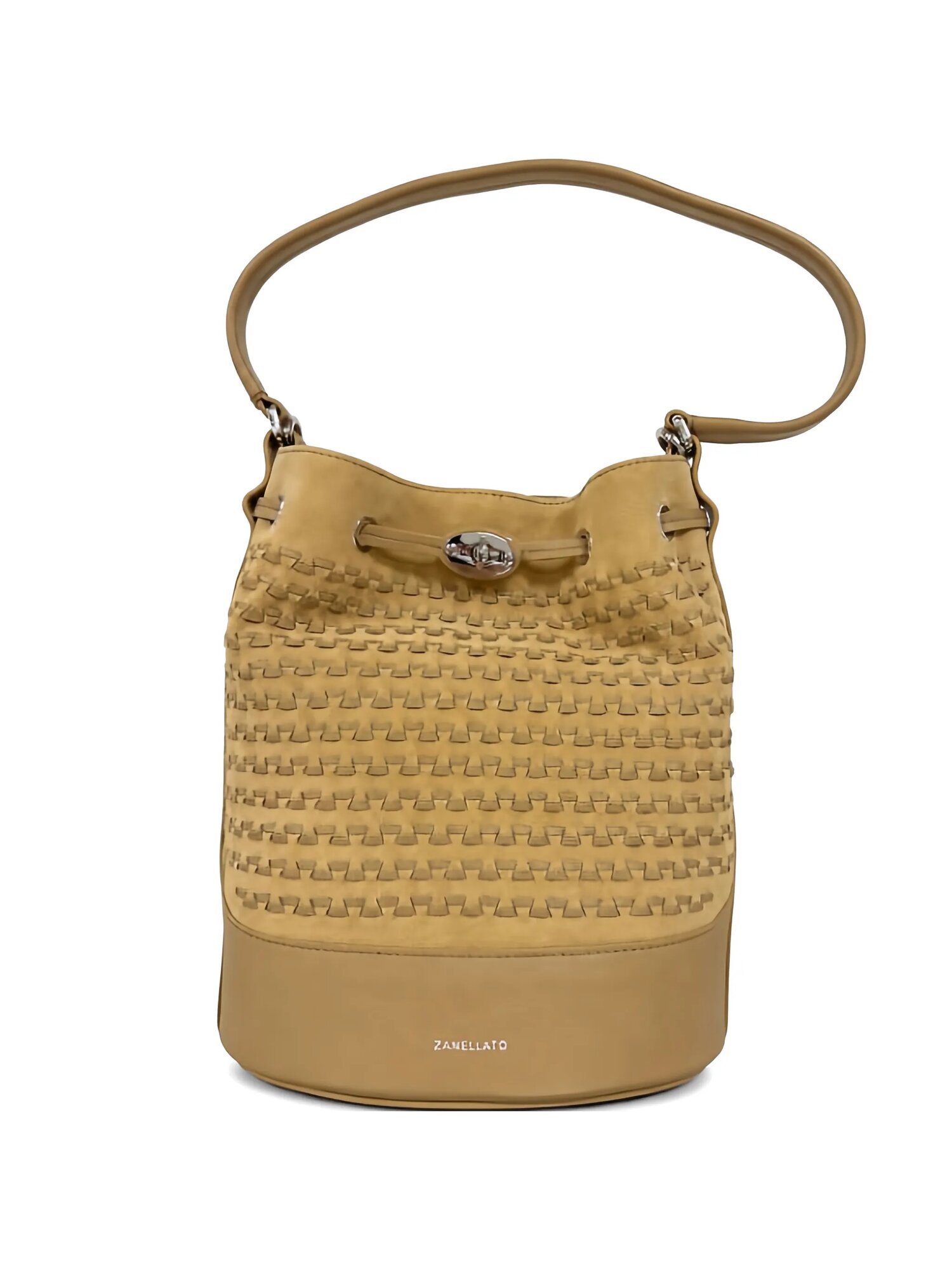 Сумка Woven-design bucket bag