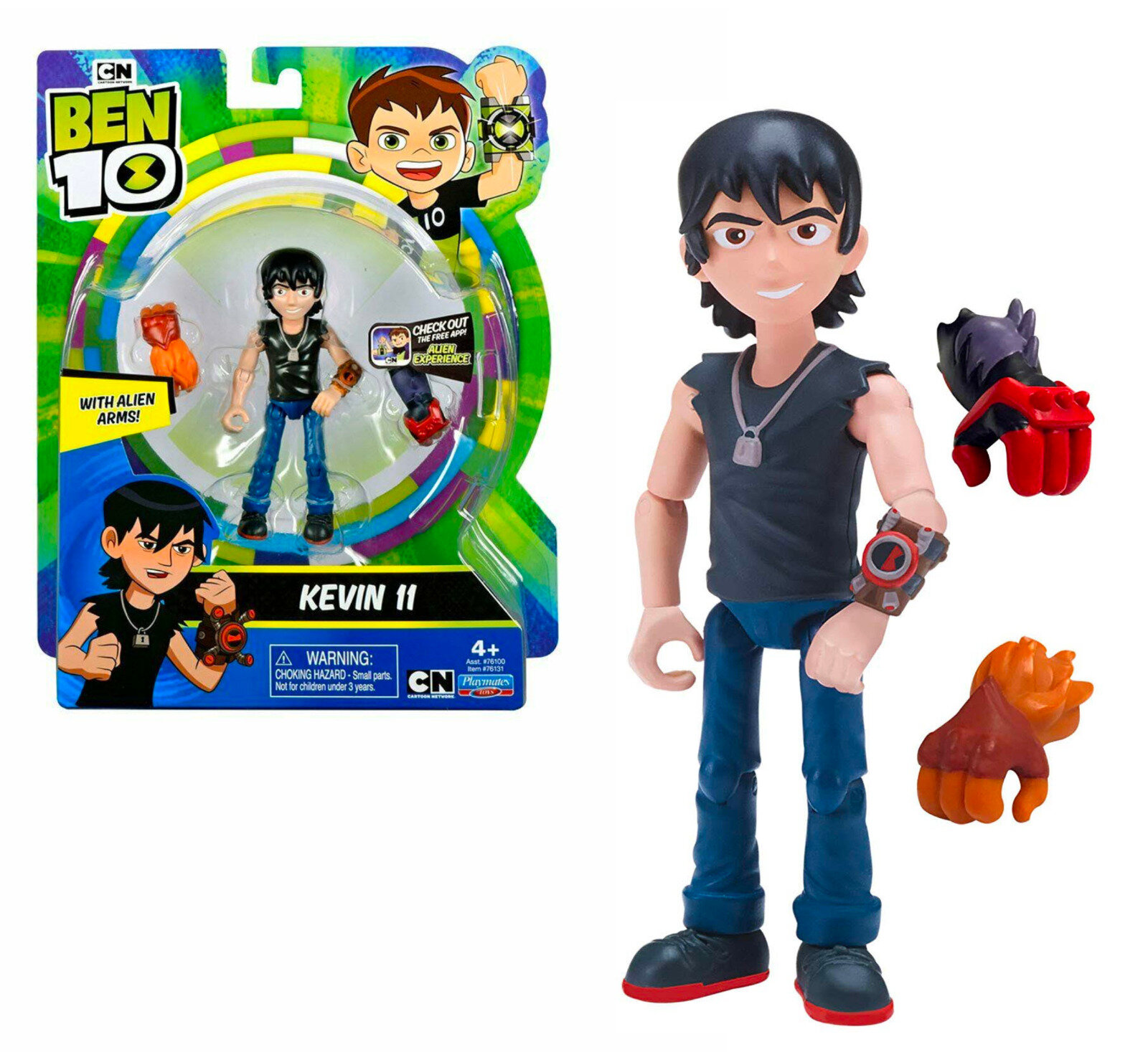 Фигурка Бен 10 Кевин 11 Ben 10 Kevin 11 with Alien Arms 76131