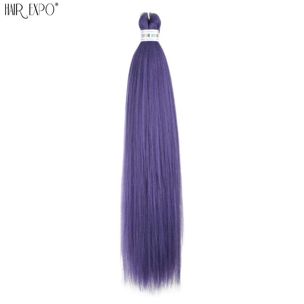 Синтетические косы jumbo braids ombre yaki hair expo city 26 дюймов FR-PURPLE