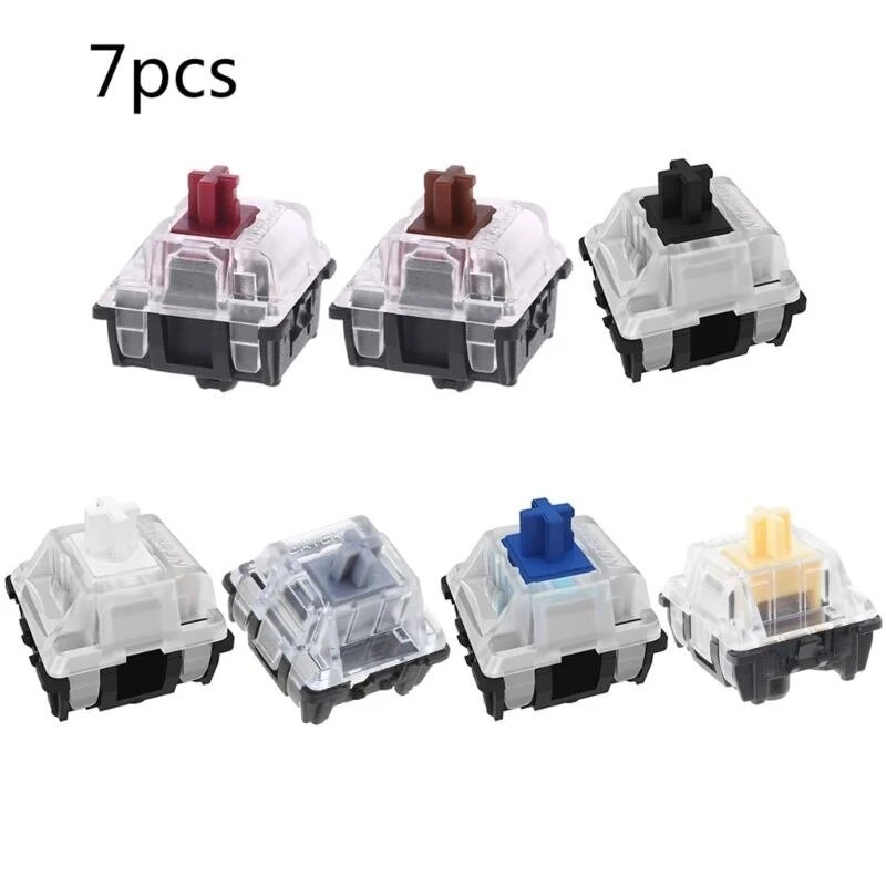 Оптические переключатели Gateron для клавиатуры SK61 SK64 Белый, MIX