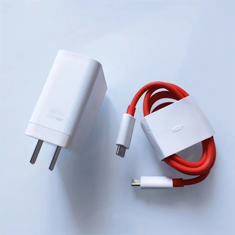 Зарядное устройство OnePlus 160W SuperVOOC с адаптером питания EU/US/UK и кабелем USB-C US Add Cable