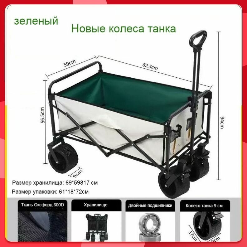 Тележка складная