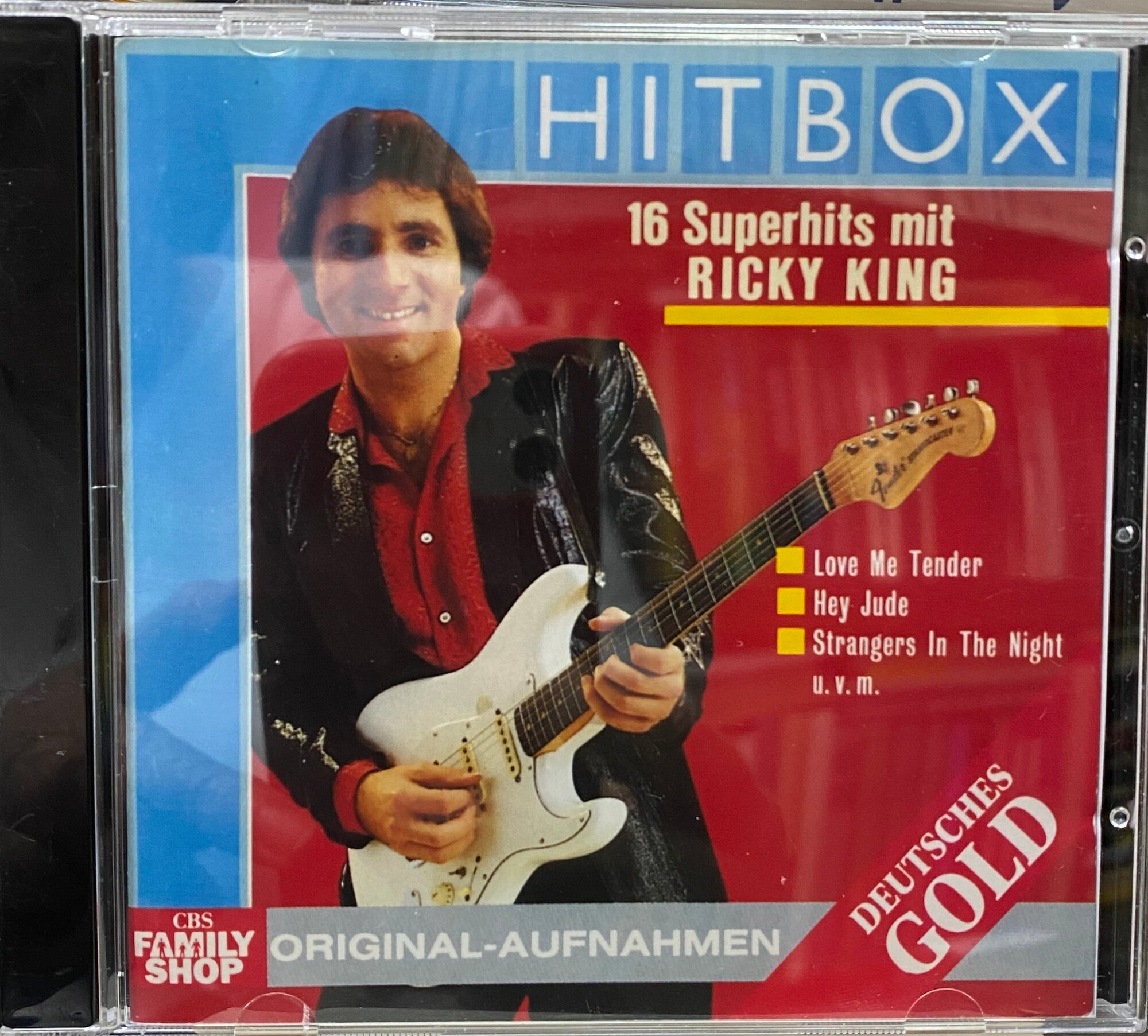 Компакт-диск(CD). Ricky King. Hitbox (16 Superhits Mit Ricky King)