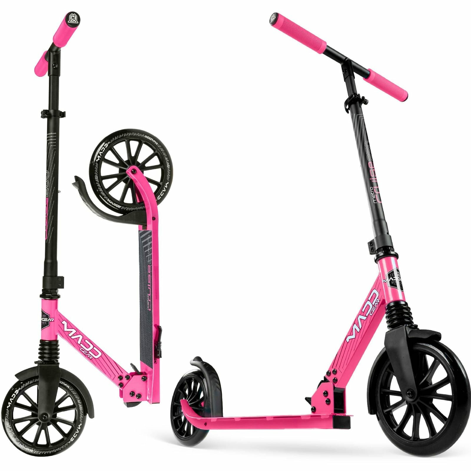 DECATHLON Самокат Madd Gear Metro Cruiser 250, розовый