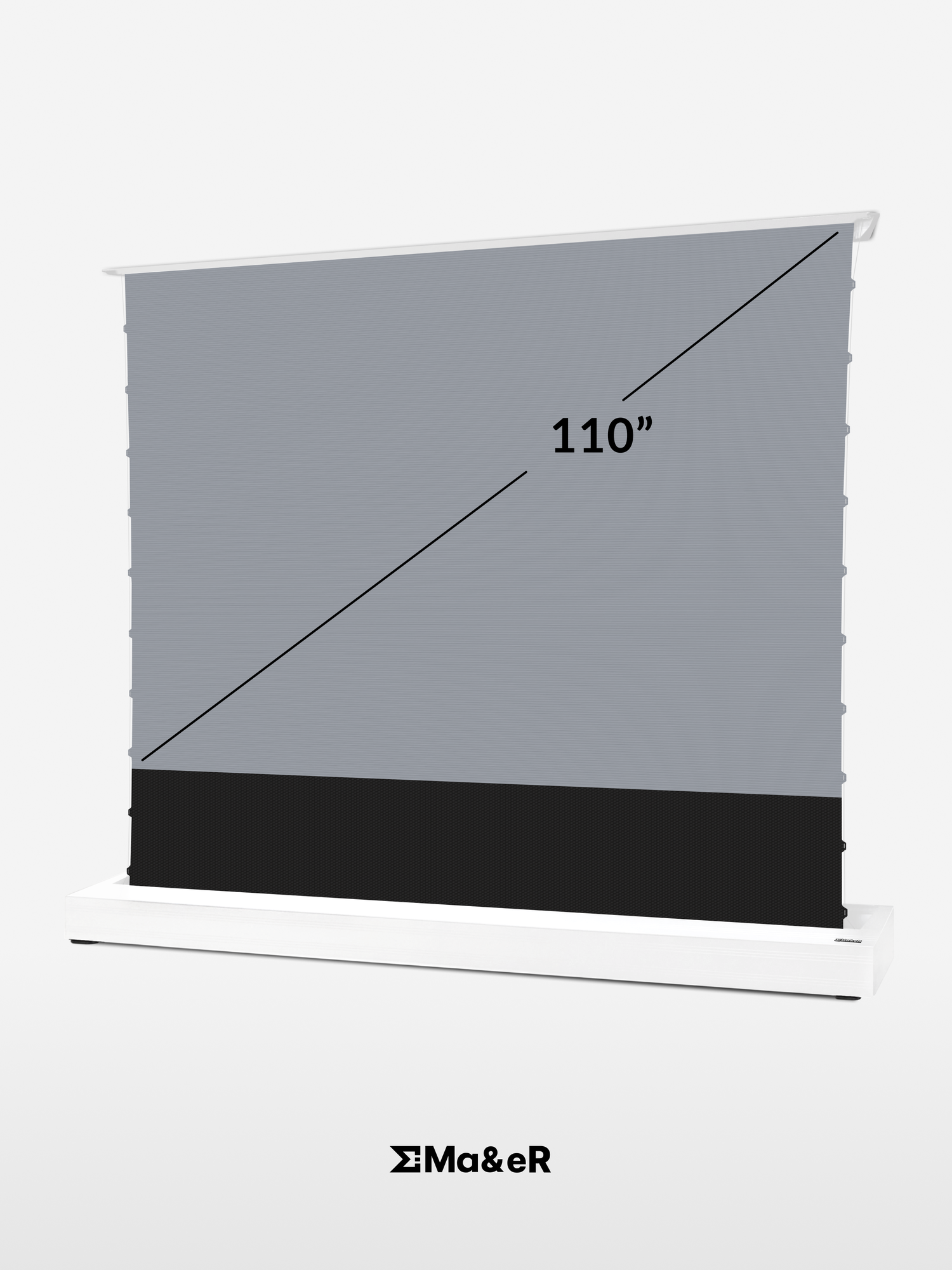 ALR T-Prism UST 110" 16:9 Экран моторизированный напольный для проекторов