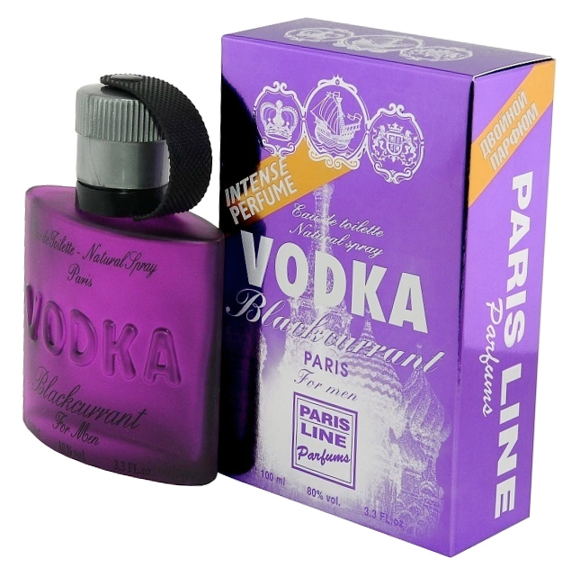 Мужская туалетная вода Пари Лайн Парфамс Водка Черная Смородина 100 мл - Vodka Blackcurrant