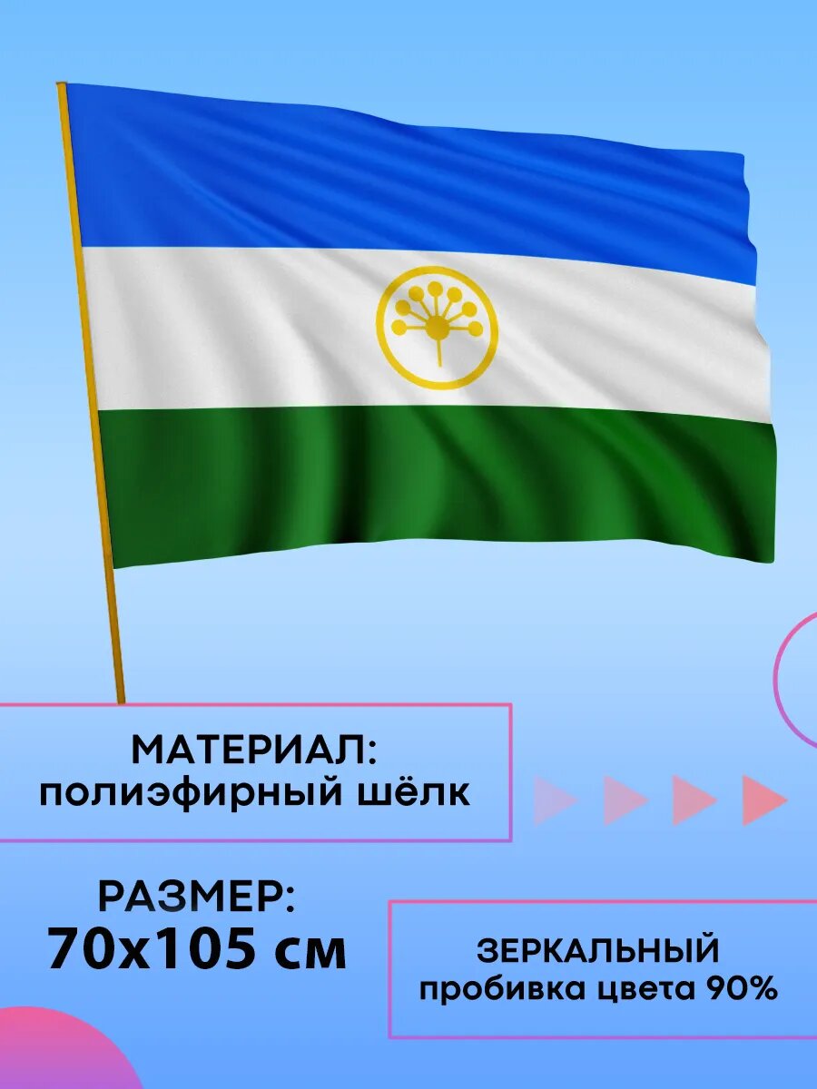 Флаг Башкортостана
