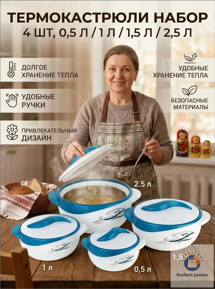 Термокастрюля 0,5 л л.