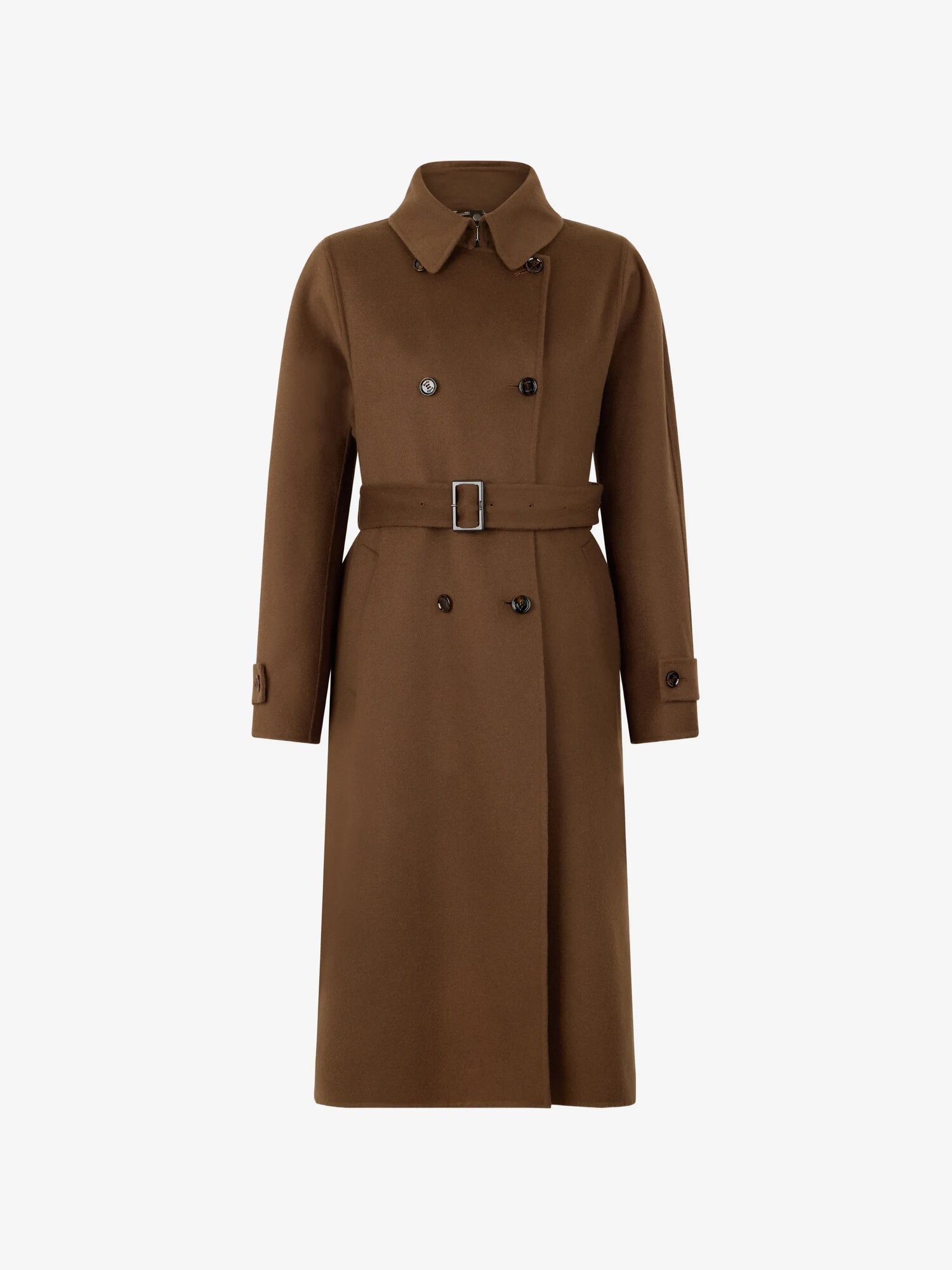Пальто Belted long-sleeve coat