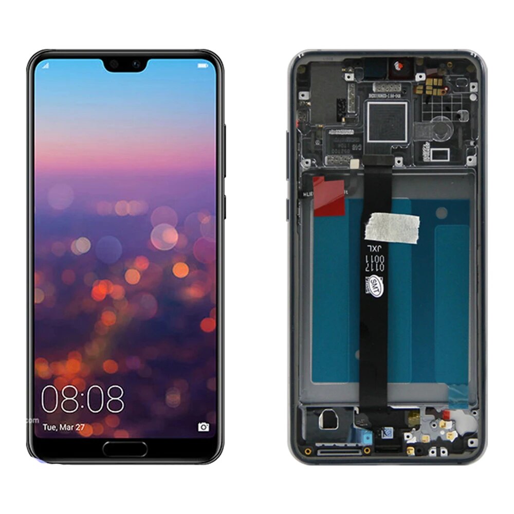 Экран P20 для HUAWEI P20 ЖК-дисплей EML-L29 EML-L22 EML-L09 ЖК-дисплей с дигитайзером сенсорного экрана для huawei P20, замена экрана