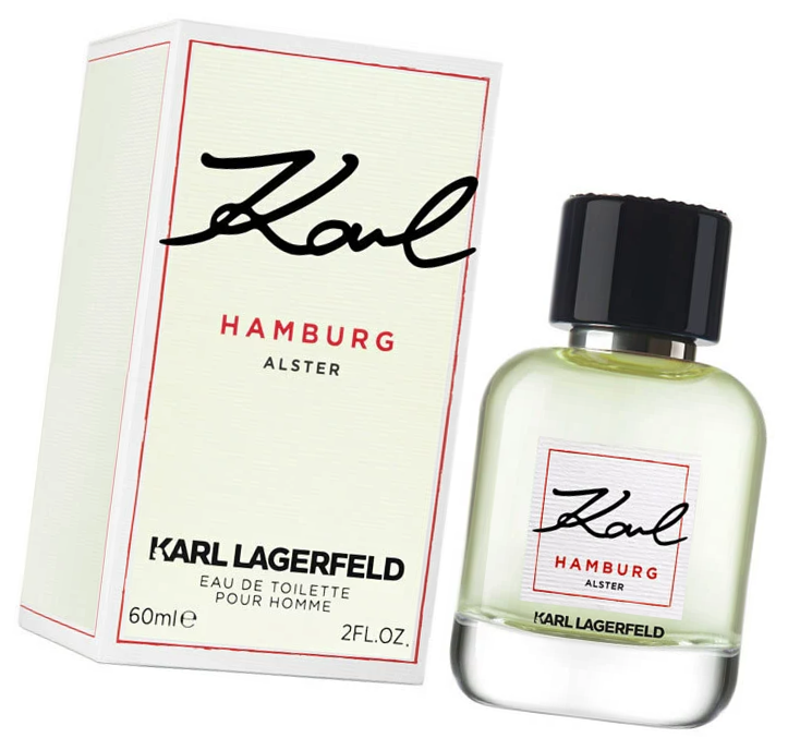 Аромат для мужчин Karl Lagerfeld Karl Hamburg Alster 60 мл - Карл Гамбург Альстер туалетная вода